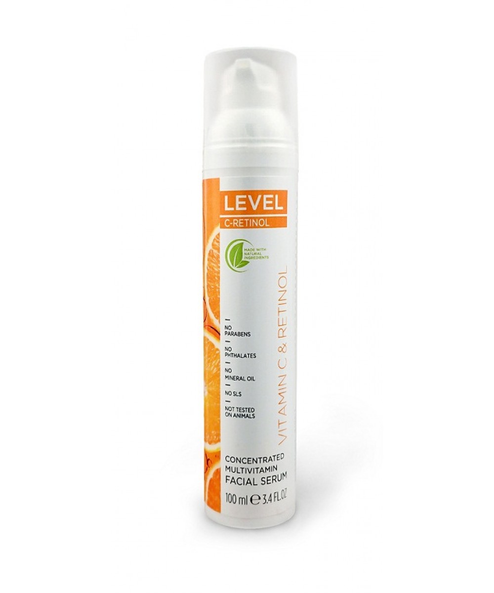 LEVEL C-RETINOL Concentrated Multivitamin Facial Serum 100ml