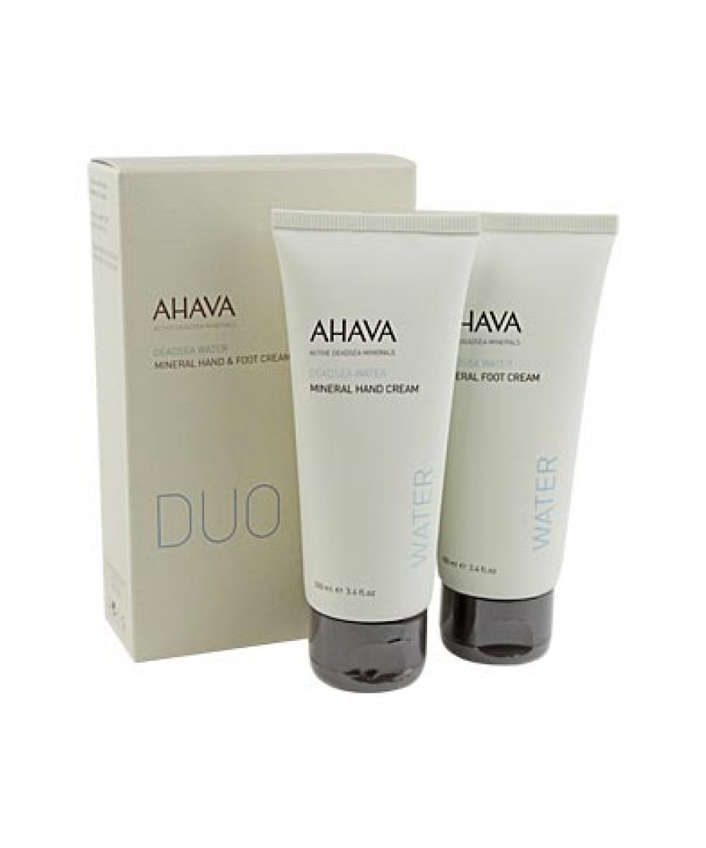 AHAVA Mineral Hand & Body Cream Duo at Dead Sea Mall